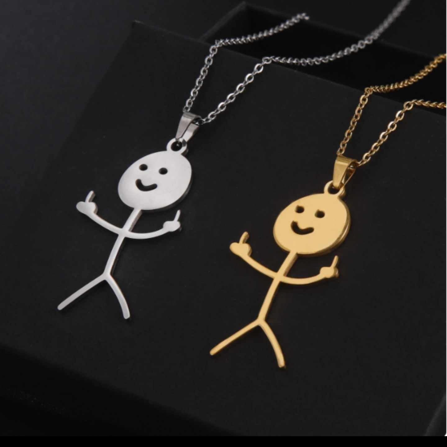 Mittelfinger-Stickman – S.O.S
